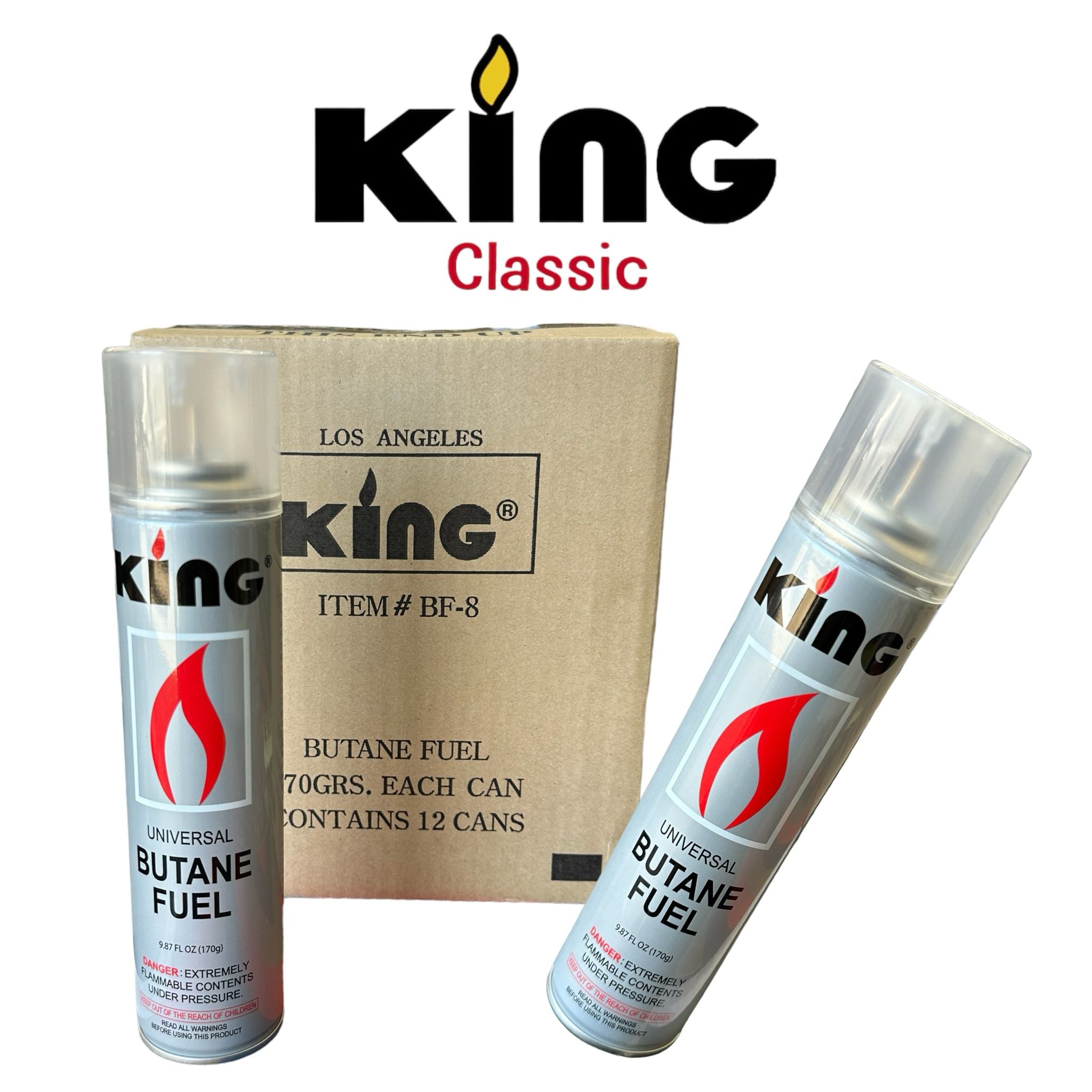 King Multi Fuel Butane 300ml - 12ct | SoCAL Distro LLC