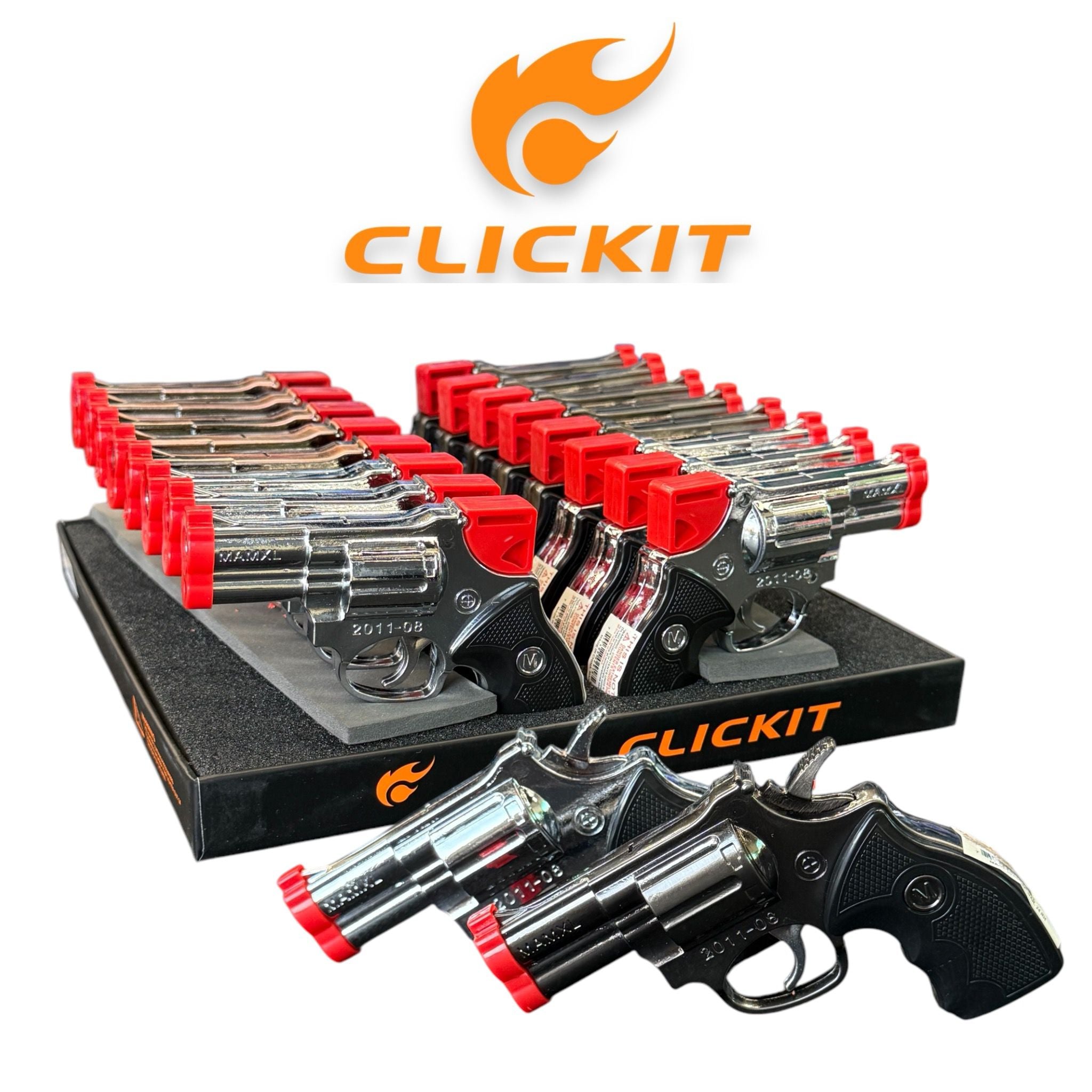 Clickit Ruger Lighter with Laser- 16ct | SoCAL Distro LLC