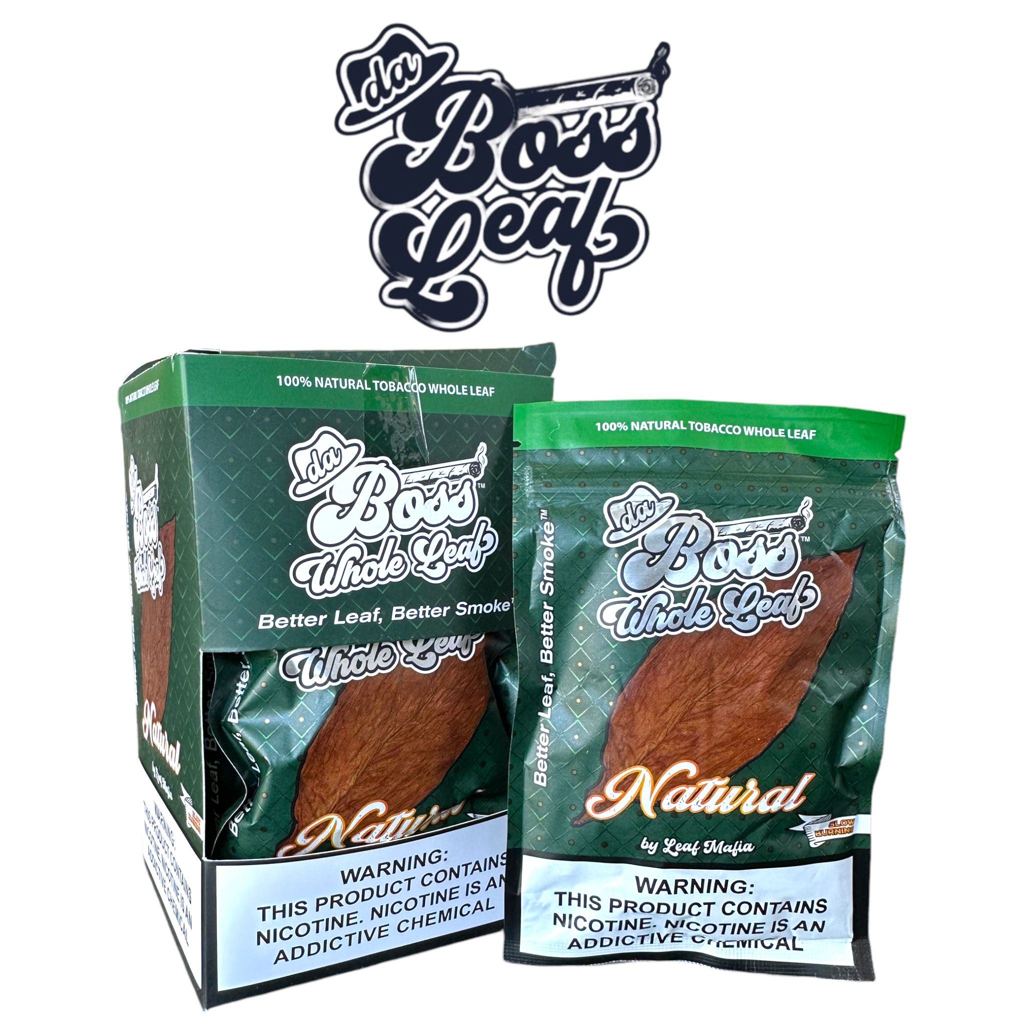 Da Boss Leaf WHOLE LEAF 1pk - 10ct | SoCAL Distro LLC