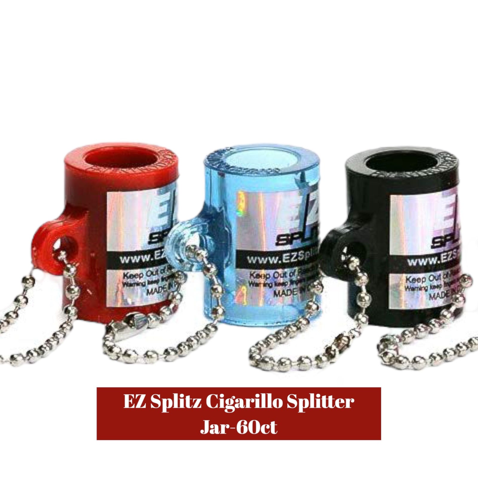 Ez Splitz Cigarillo Splitter Jar-60ct | SoCAL Distro LLC
