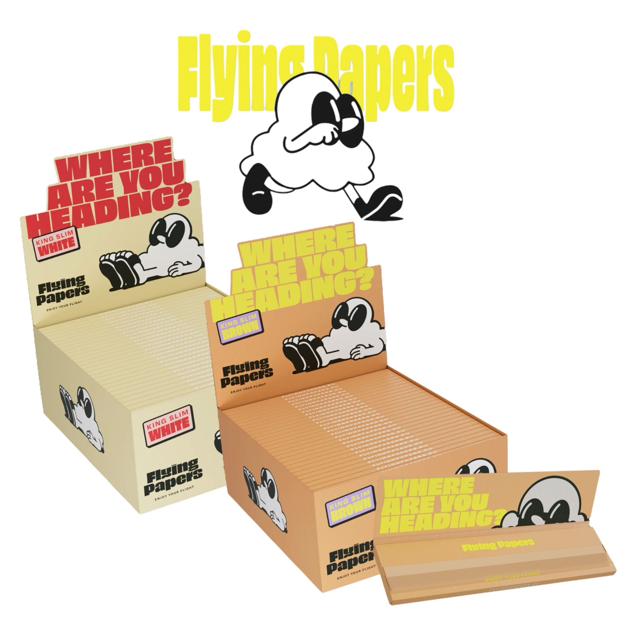 Flying Paper King Rolling Paper - 24ct | SoCAL Distro LLC