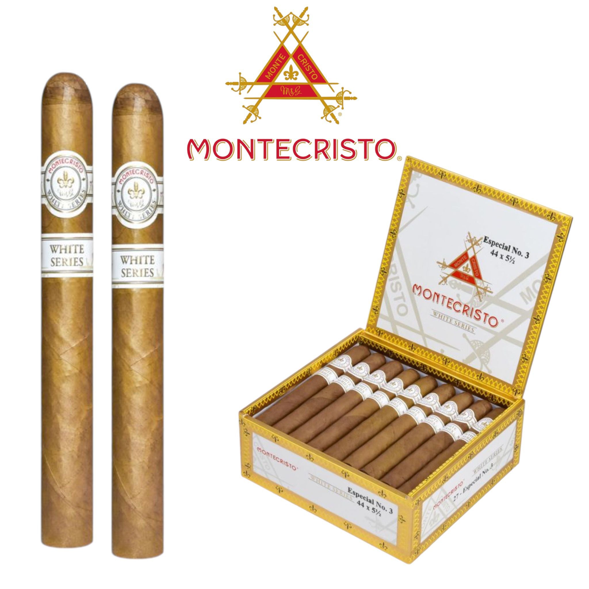 Montecristo White Series Especial No 3- 27ct | SoCAL Distro LLC