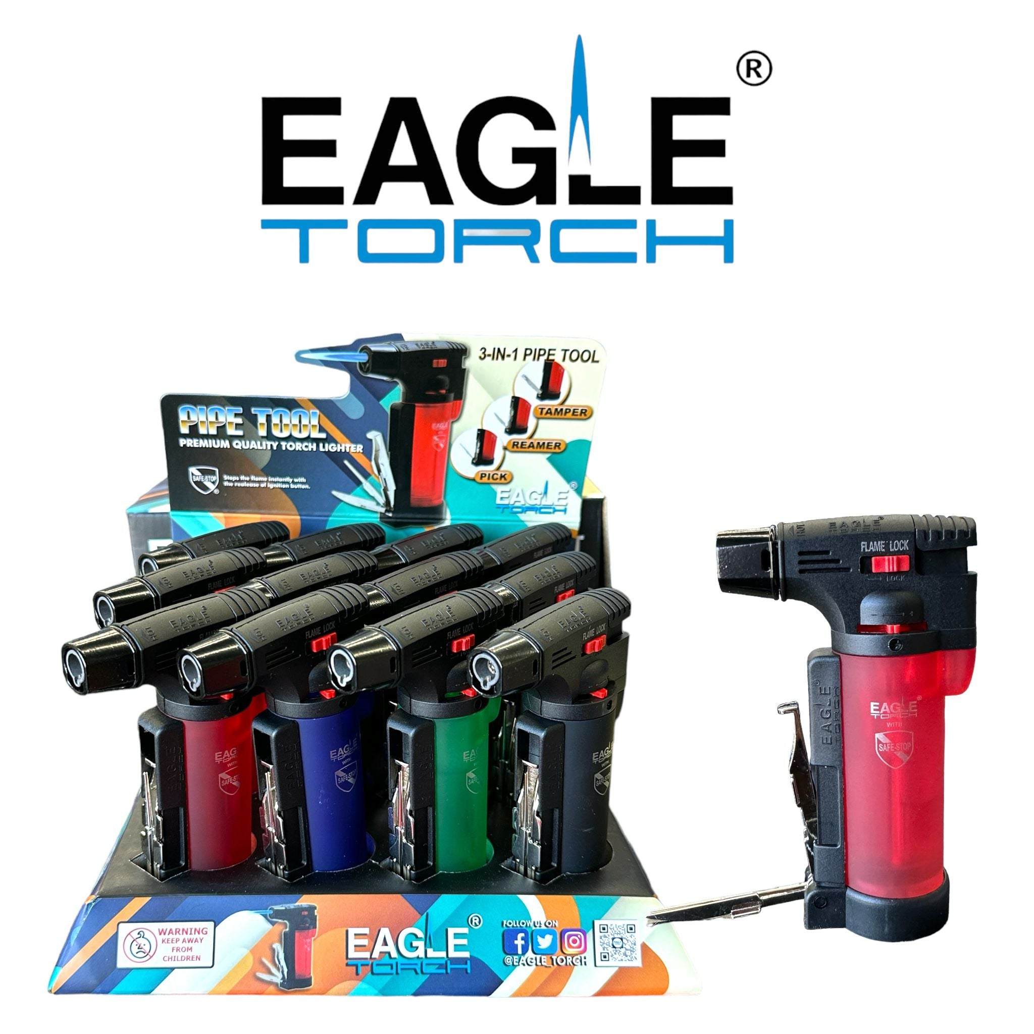 Eagle Torch PT101 PT + Pipe Tool-12ct | SoCAL Distro LLC