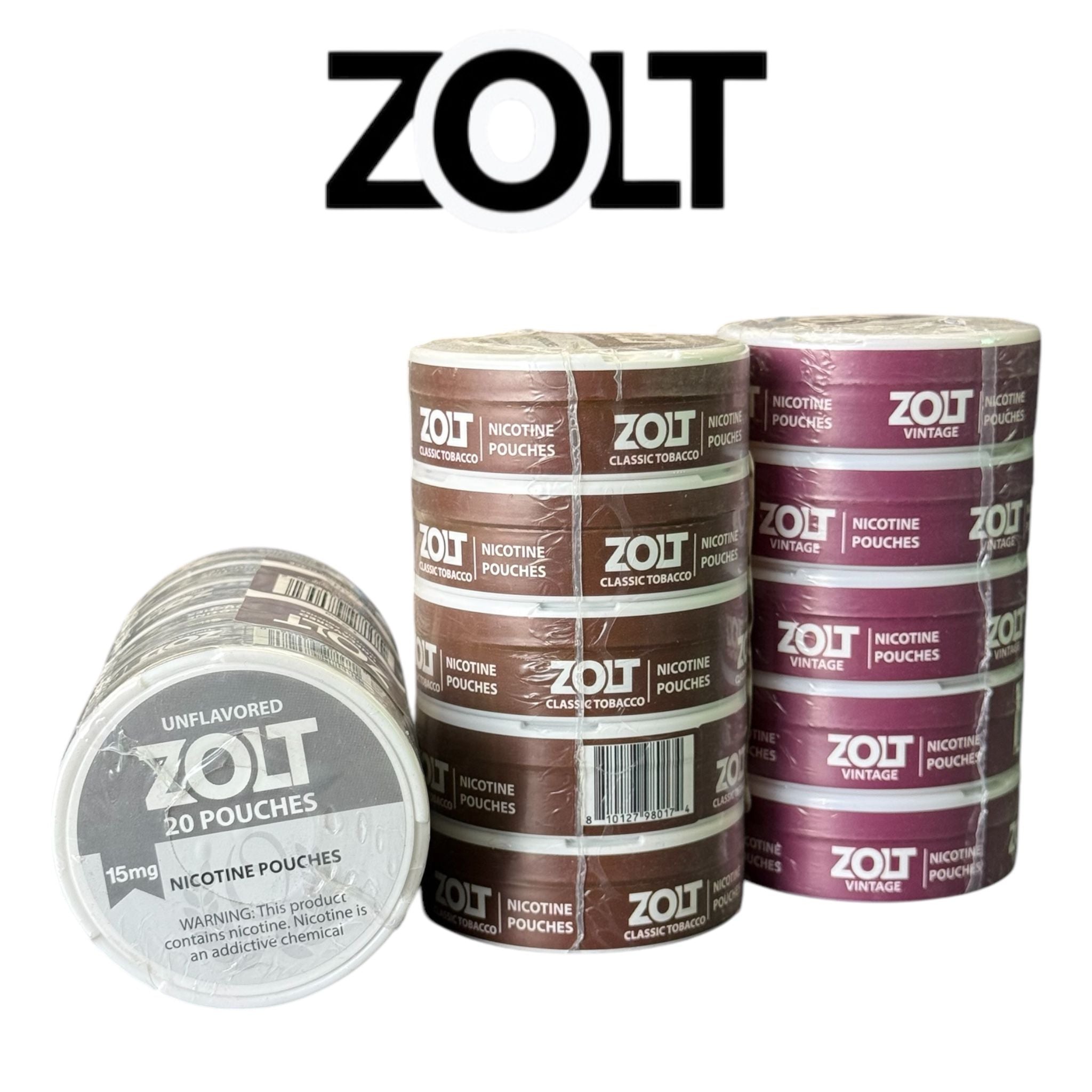 Zolt Nicotine Pouch 15mg - 5ct | SoCAL Distro LLC