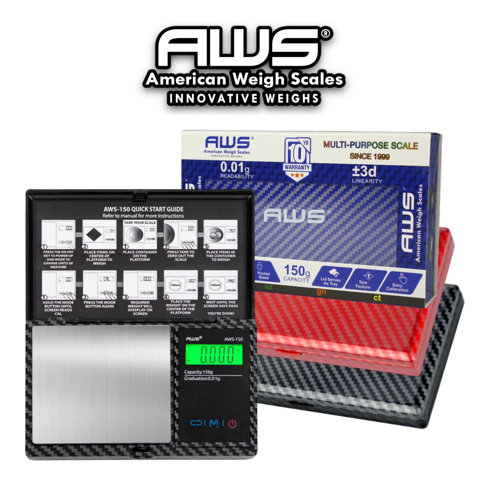 AWS Series 150 gm - 0.01 gm- CF Limited Edition | SoCAL Distro LLC
