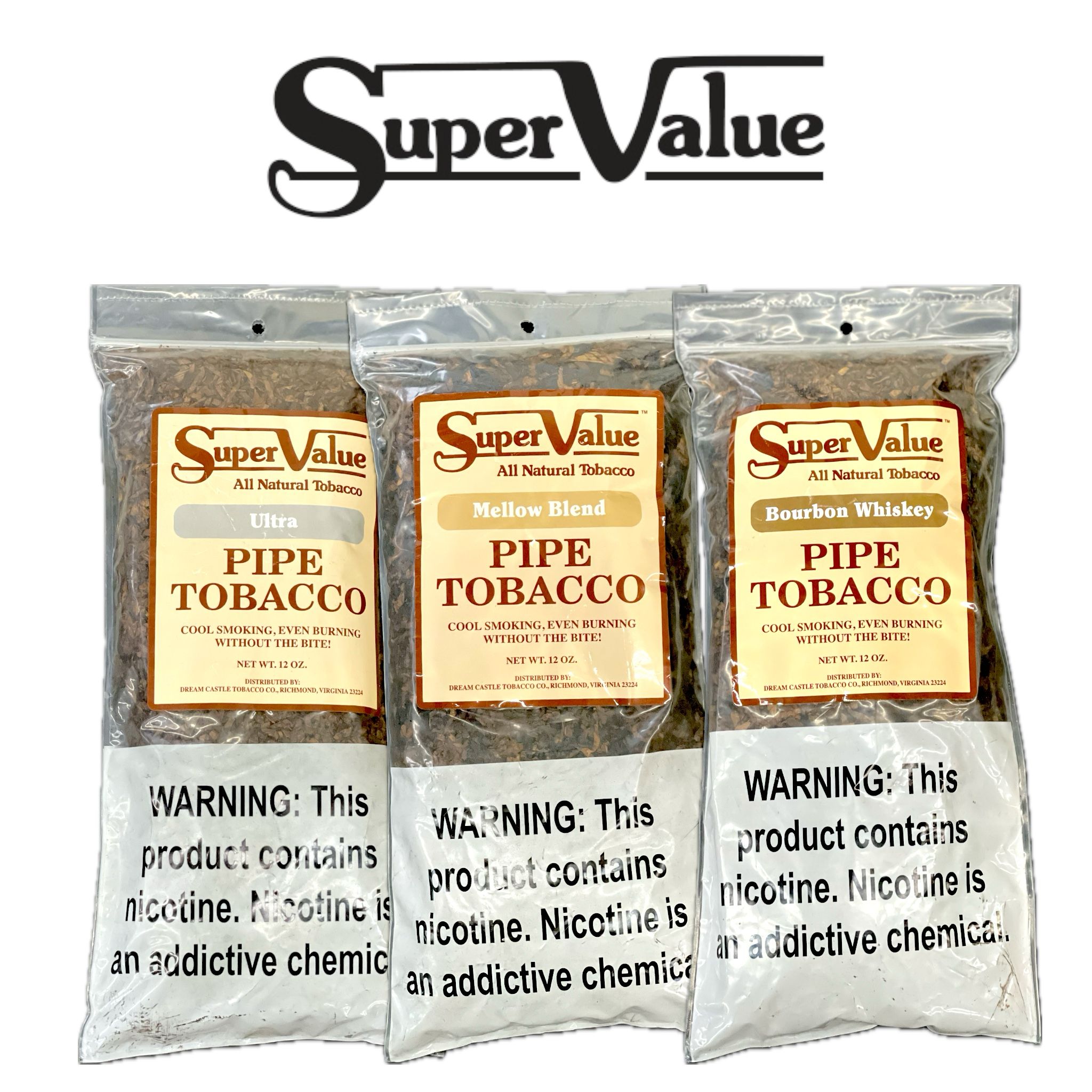 Super Value Pipe Tobacco 12oz | SoCAL Distro LLC