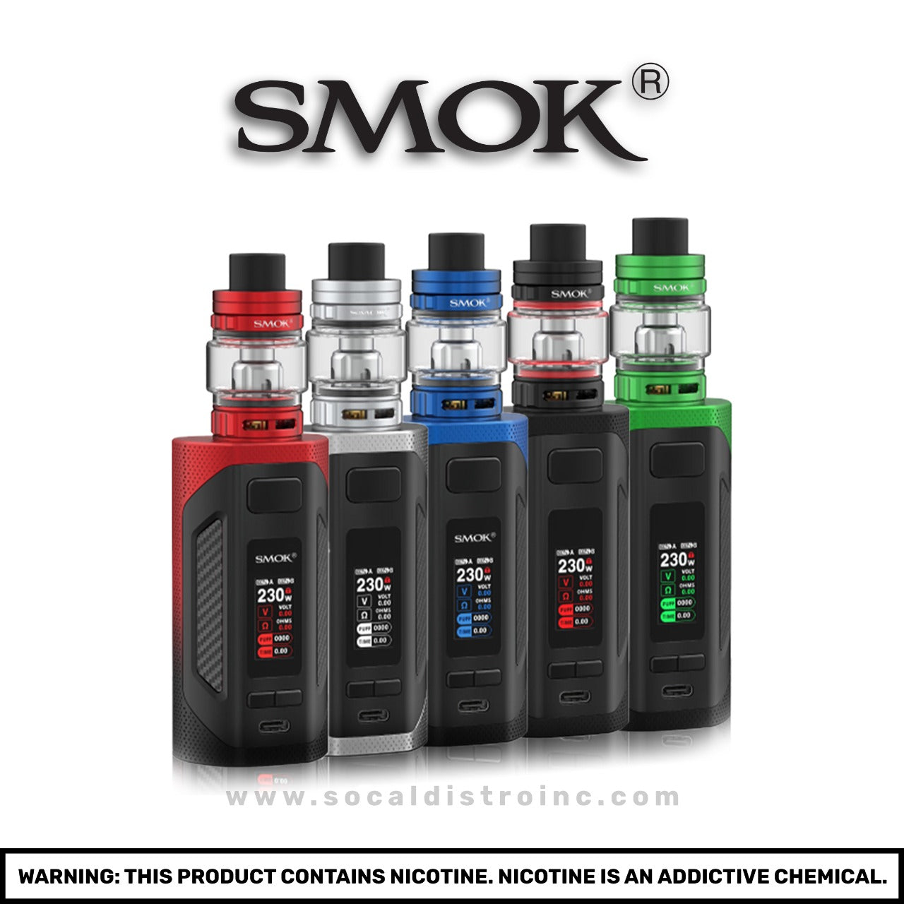 Smok RIGEL Mini 80W Starter Kit by Smok | SoCAL Distro LLC