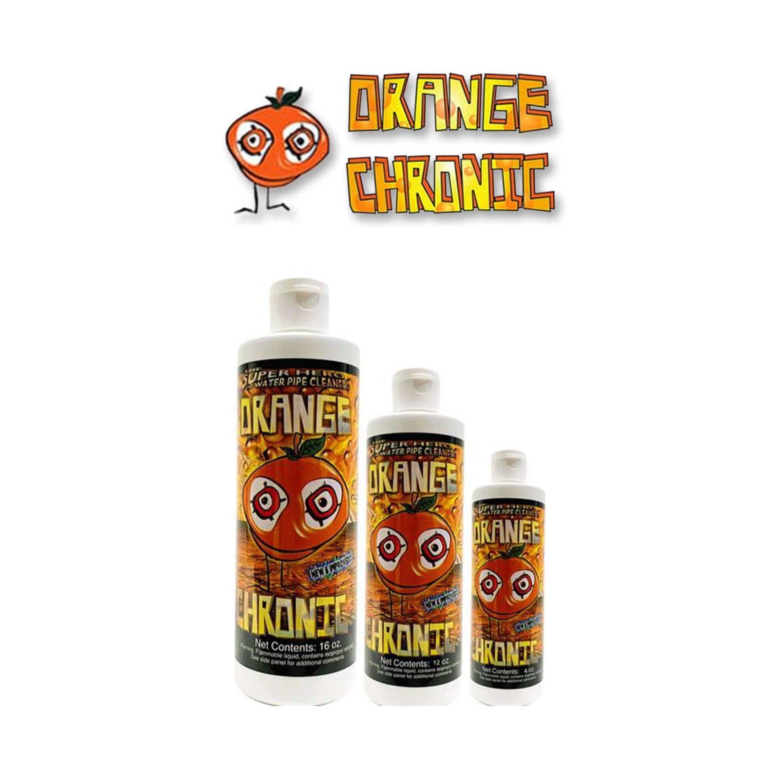 Orange Chronic Original Glass, Ceramic & Hookah Cleaner-1ct | SoCAL ...